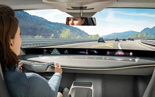Continental Automotive Scenic View Head Up Display