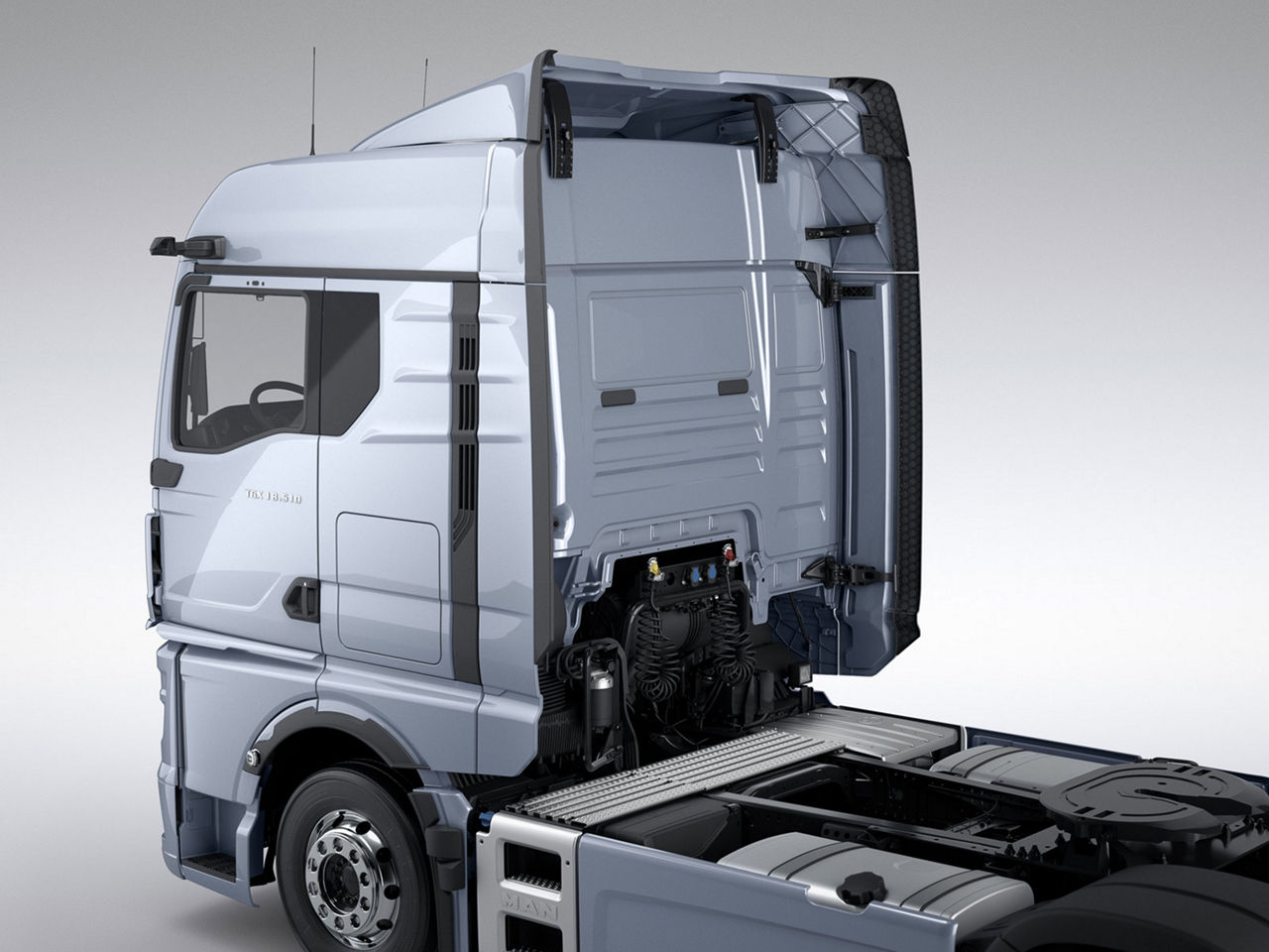 Extension for side panels