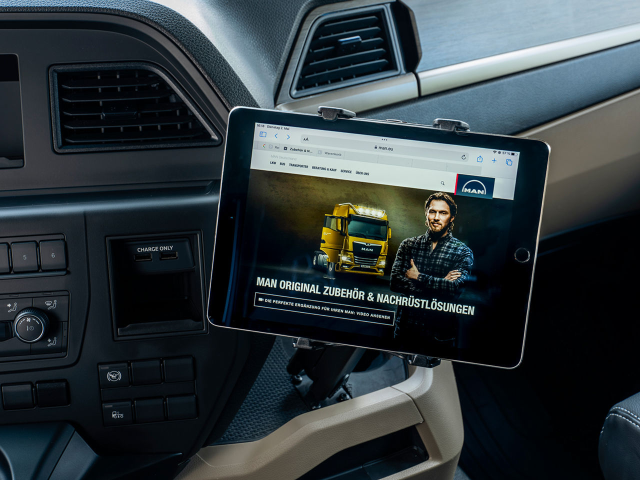 Soporte para tablet | MAN