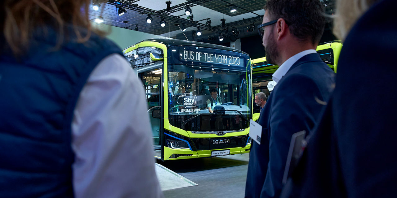 The lion roars at Busworld | MAN Truck & Bus