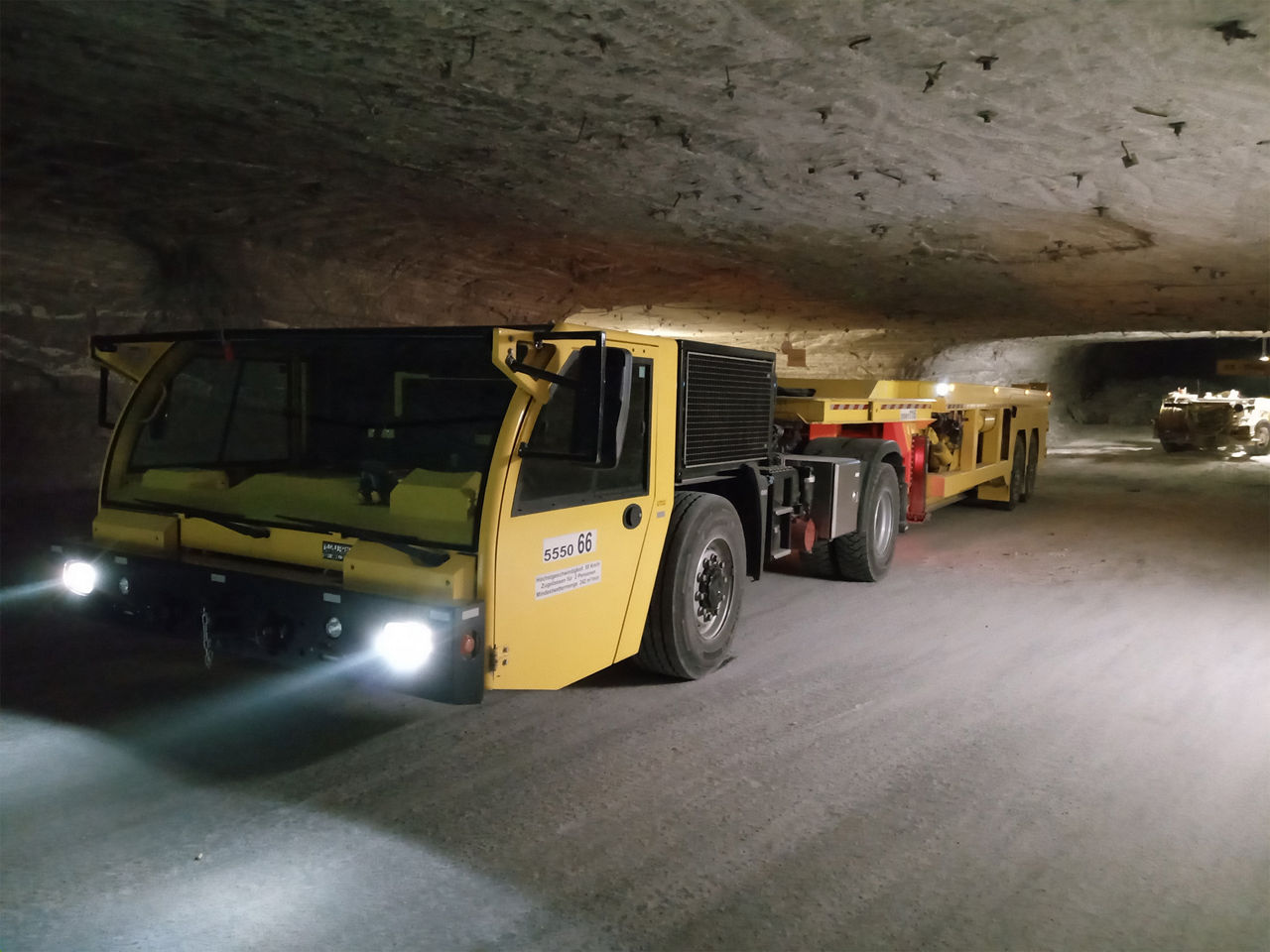 Patrick is a trucker underground