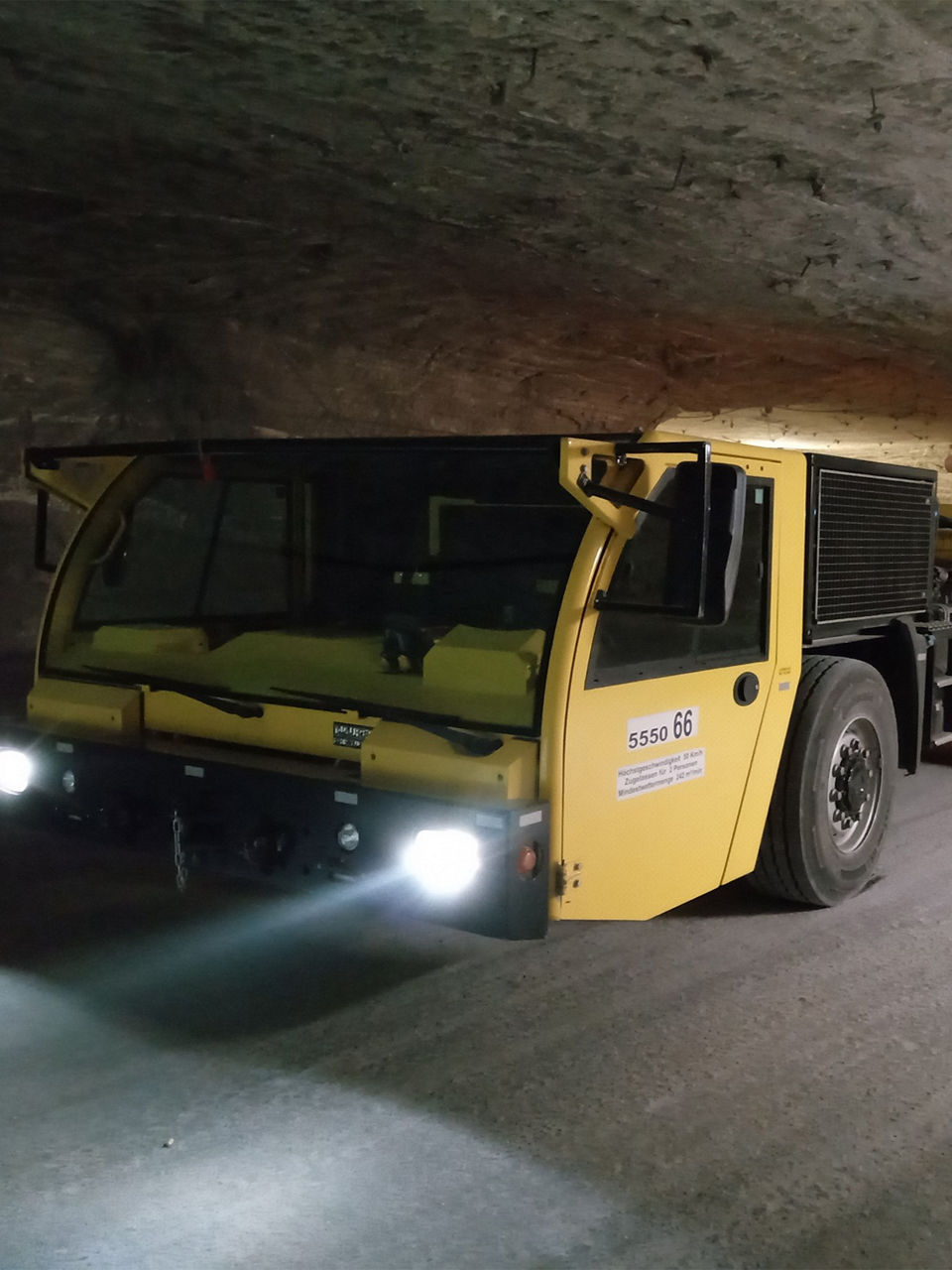 Patrick is a trucker underground