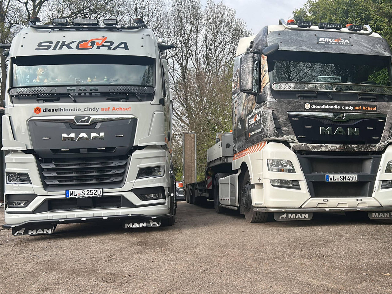 Dieselblondie Cindys neue Liebe ist der MAN TGX 18.520 „Eddy“