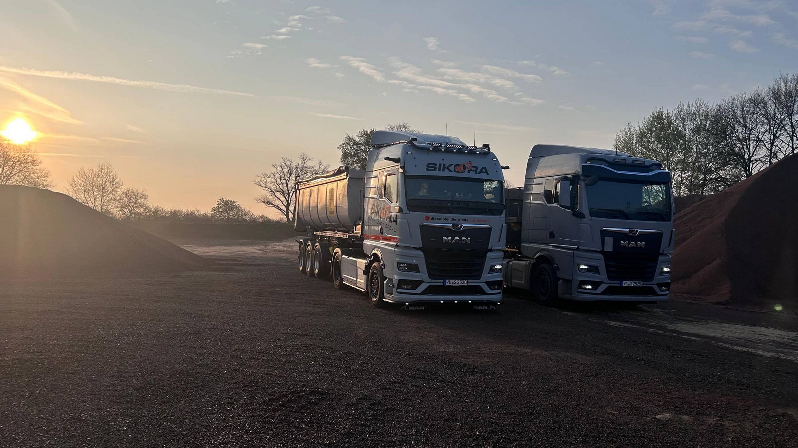 Dieselblondie Cindys neue Liebe ist der MAN TGX 18.520 „Eddy“