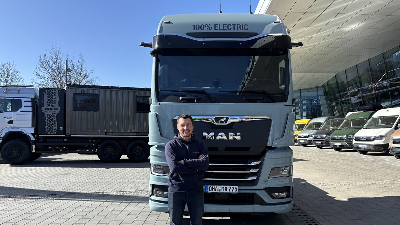 Dieselblondie Cindys neue Liebe ist der MAN TGX 18.520 „Eddy“