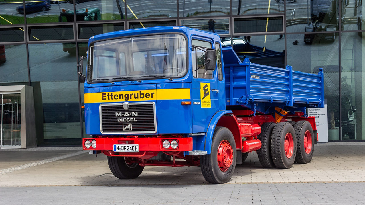 MAN F8 in altem Glanz