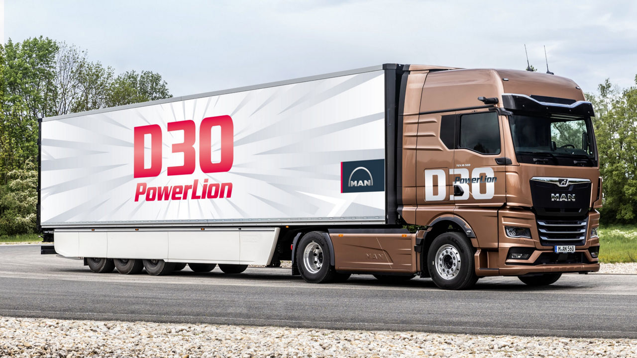 Der D30-Motor – das neue Herzstück im MAN Lkw