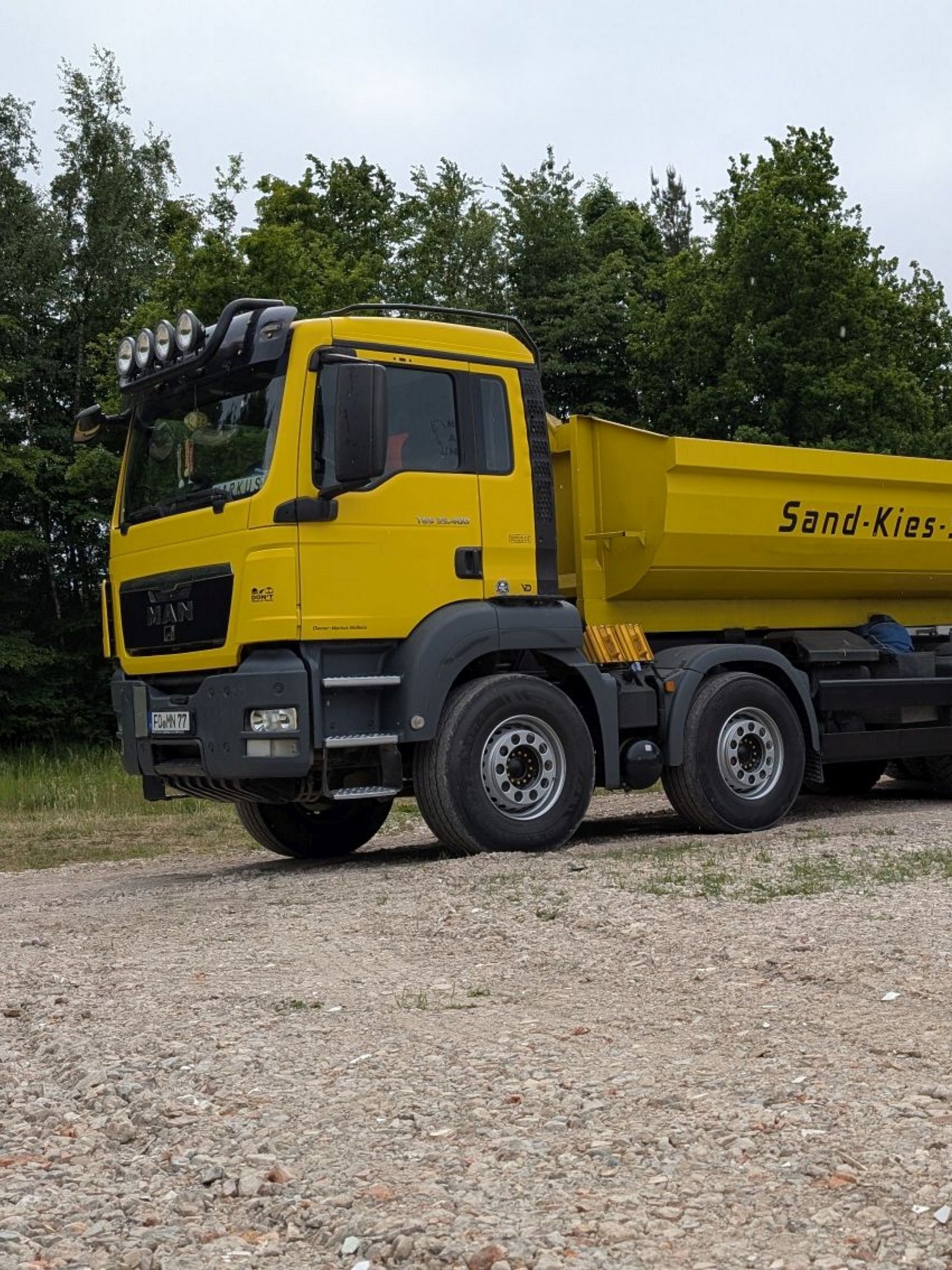 Markus und sein MAN TGS