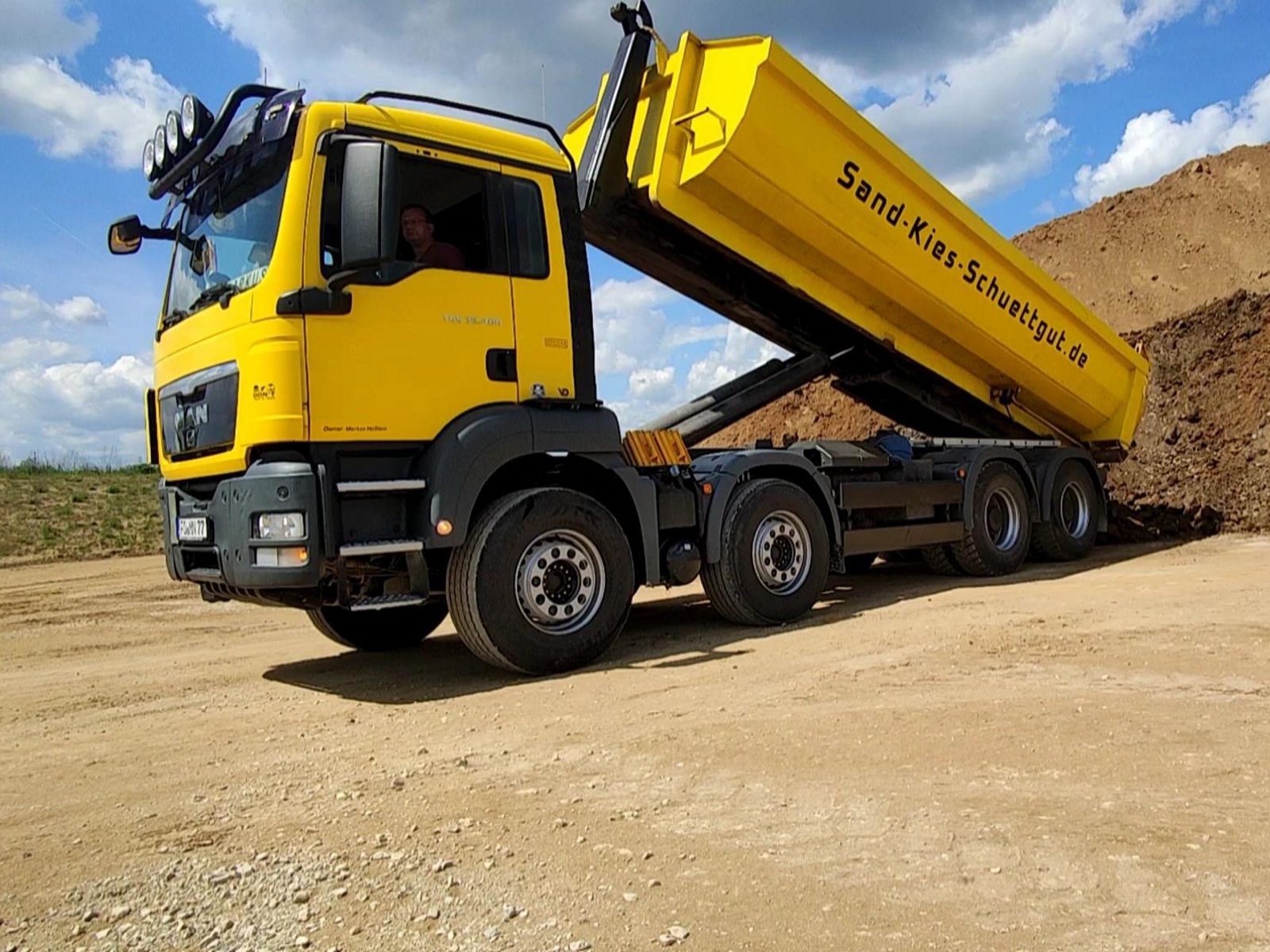 Markus et son MAN TGS