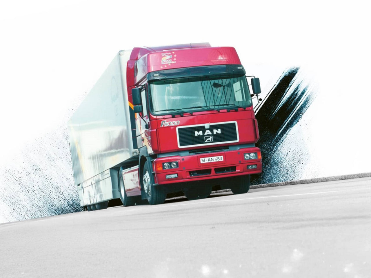 Conduire un camion, du MAN F2000 au MAN eTruck - un emploi de rêve en ...