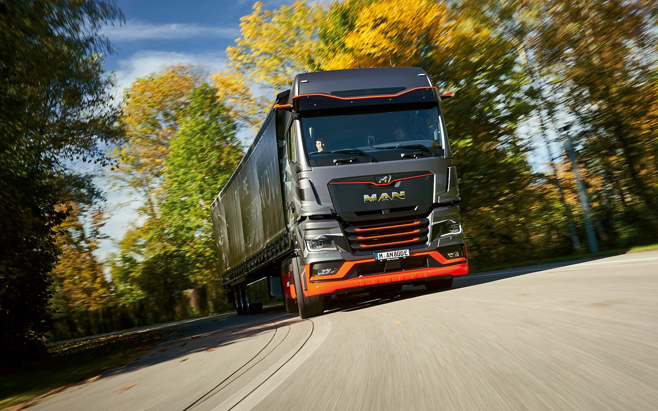 Wie wird der MAN eTruck angetrieben?