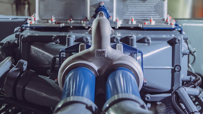 man dual fuel marine engine