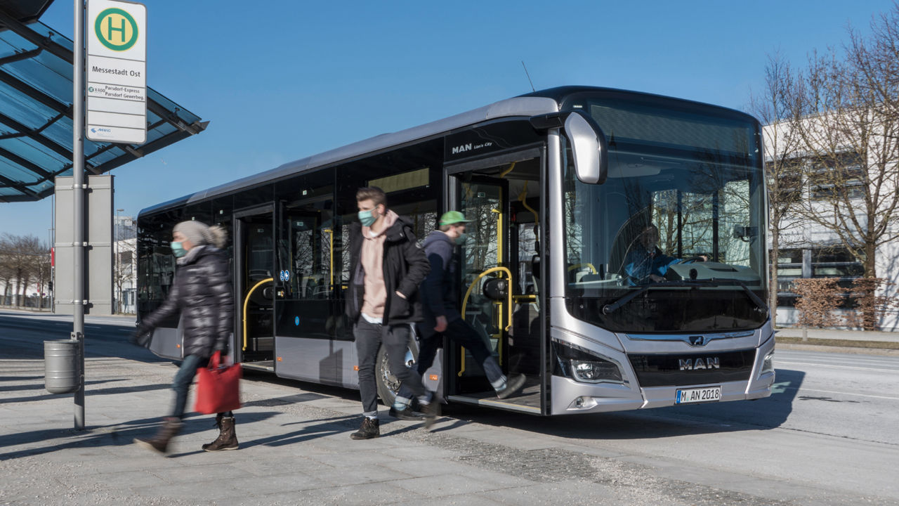 Hygiene measures when travelling by bus