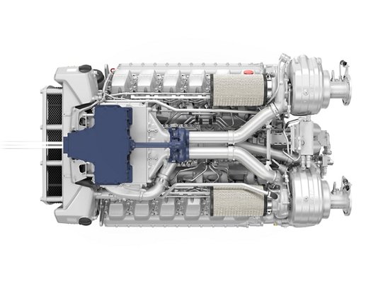 man dual fuel marine engine