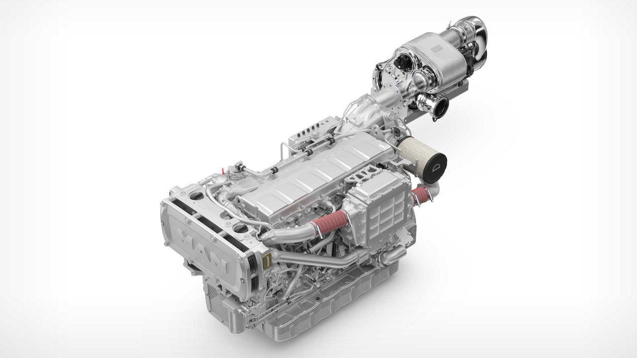 MAN marine engines for commercial shipping