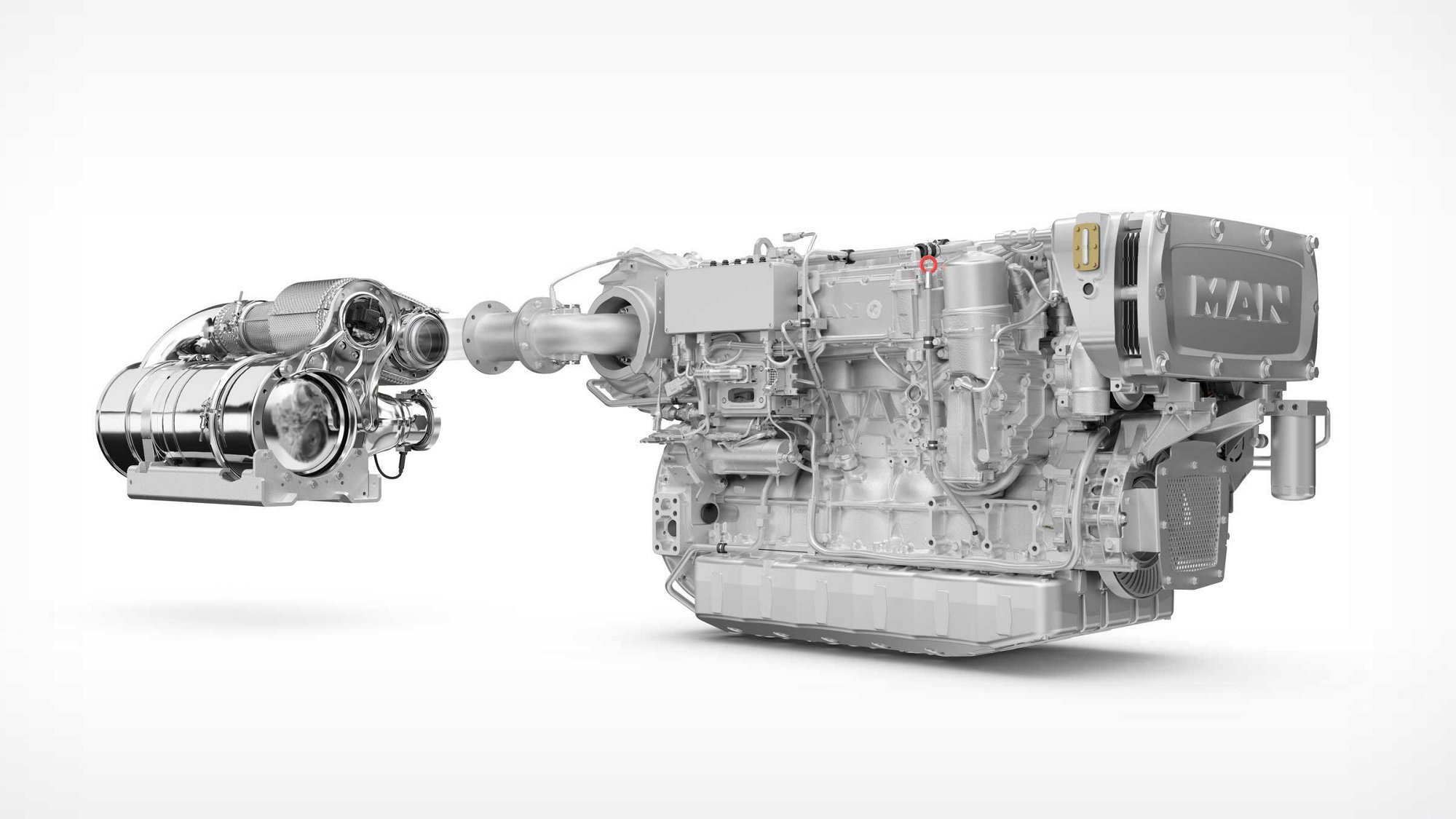 MAN marine engines for commercial shipping