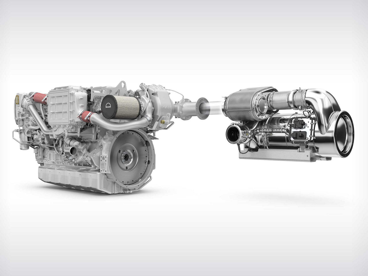 MAN marine engines for commercial shipping