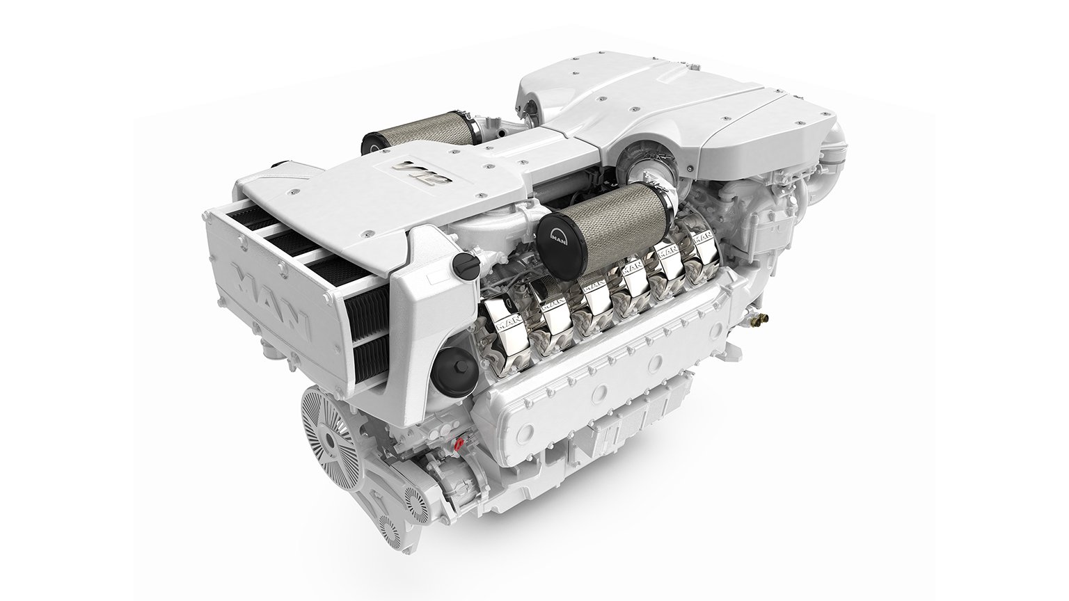 Compact MAN diesel engines for yachts and sports boats