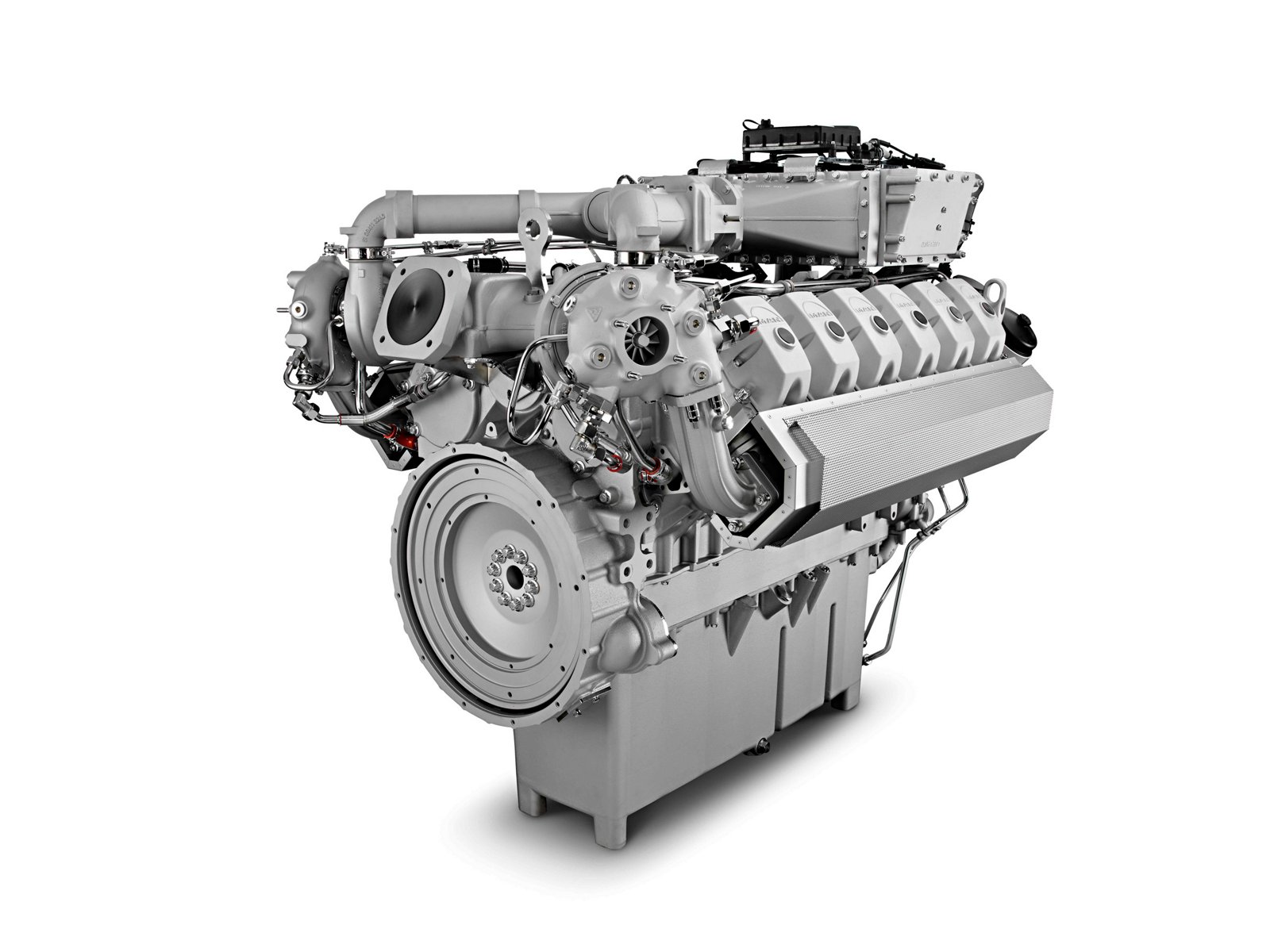Naturally aspirated MAN E3262 gas engine