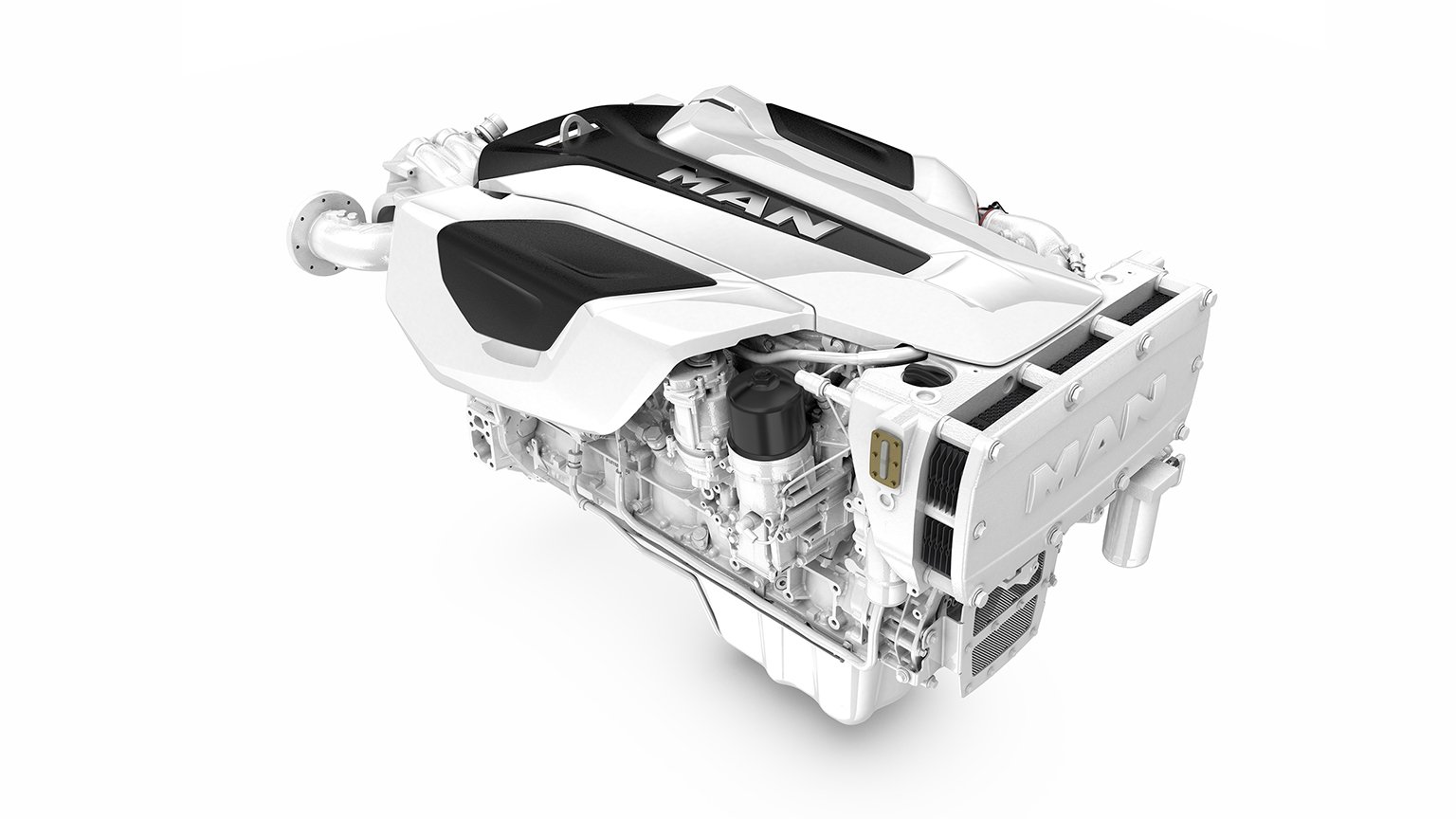 Compact MAN diesel engines for yachts and sports boats