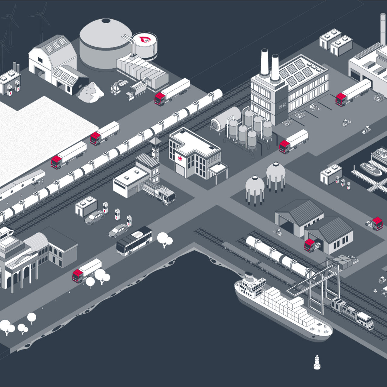 Low-pollution MAN gas engines for power generation