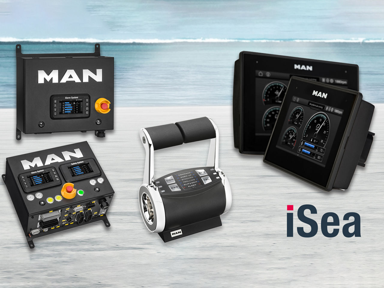 MAN marine engines for commercial shipping