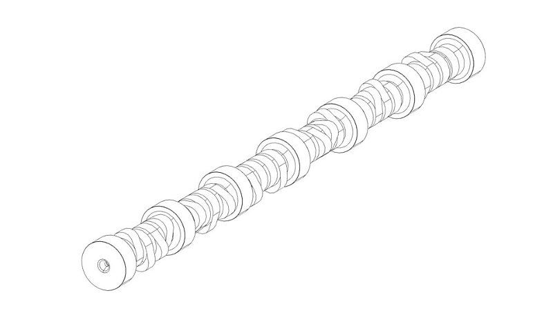 MAN D3872 Workboat Engine