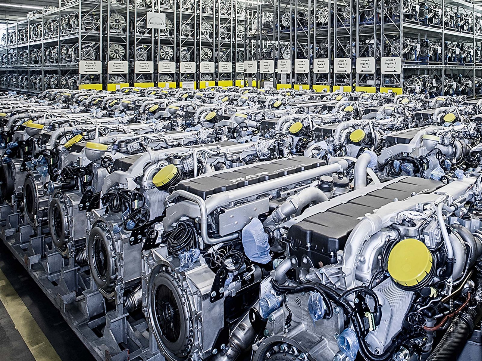 MAN Engines and Components at a glance