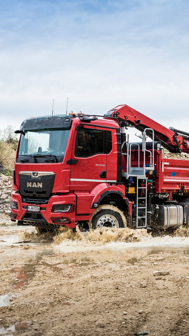 MAN construction vehicles & truck mixers