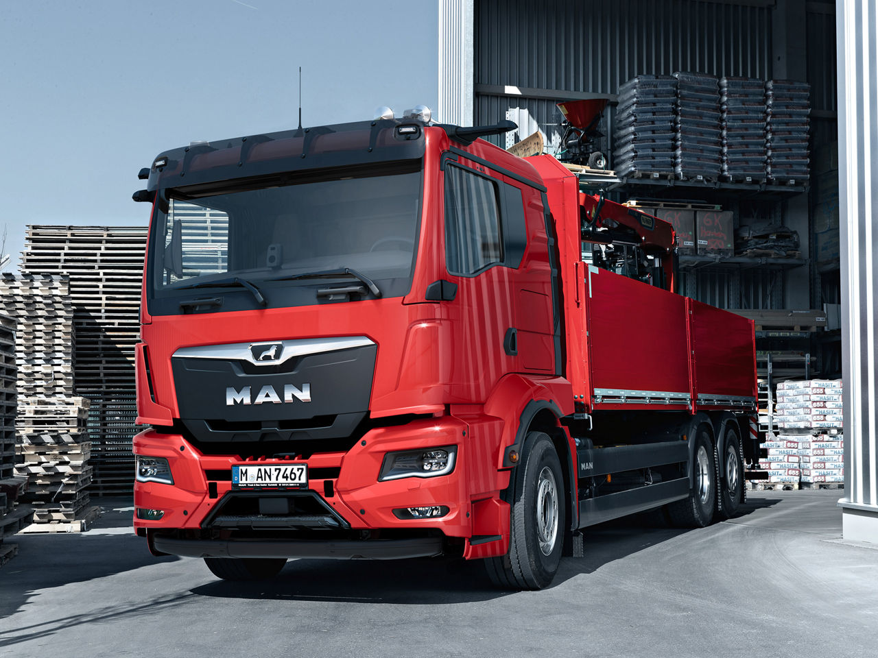 MAN construction vehicles & truck mixers | MAN