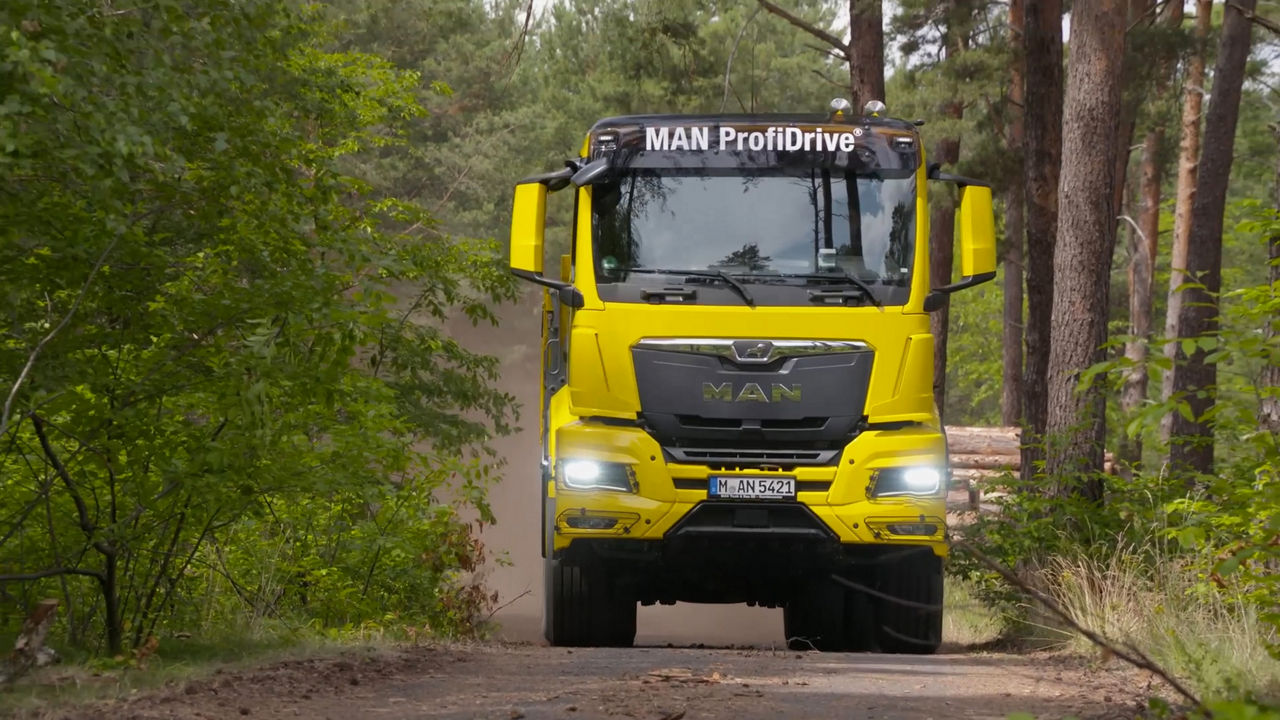 MAN construction vehicles & truck mixers | MAN