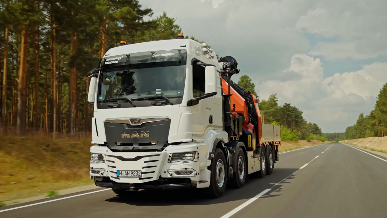 MAN construction vehicles & truck mixers | MAN