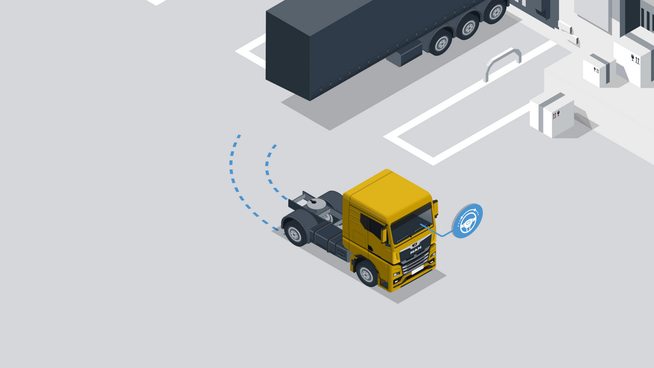 Active steering system: MAN ComfortSteering | MAN