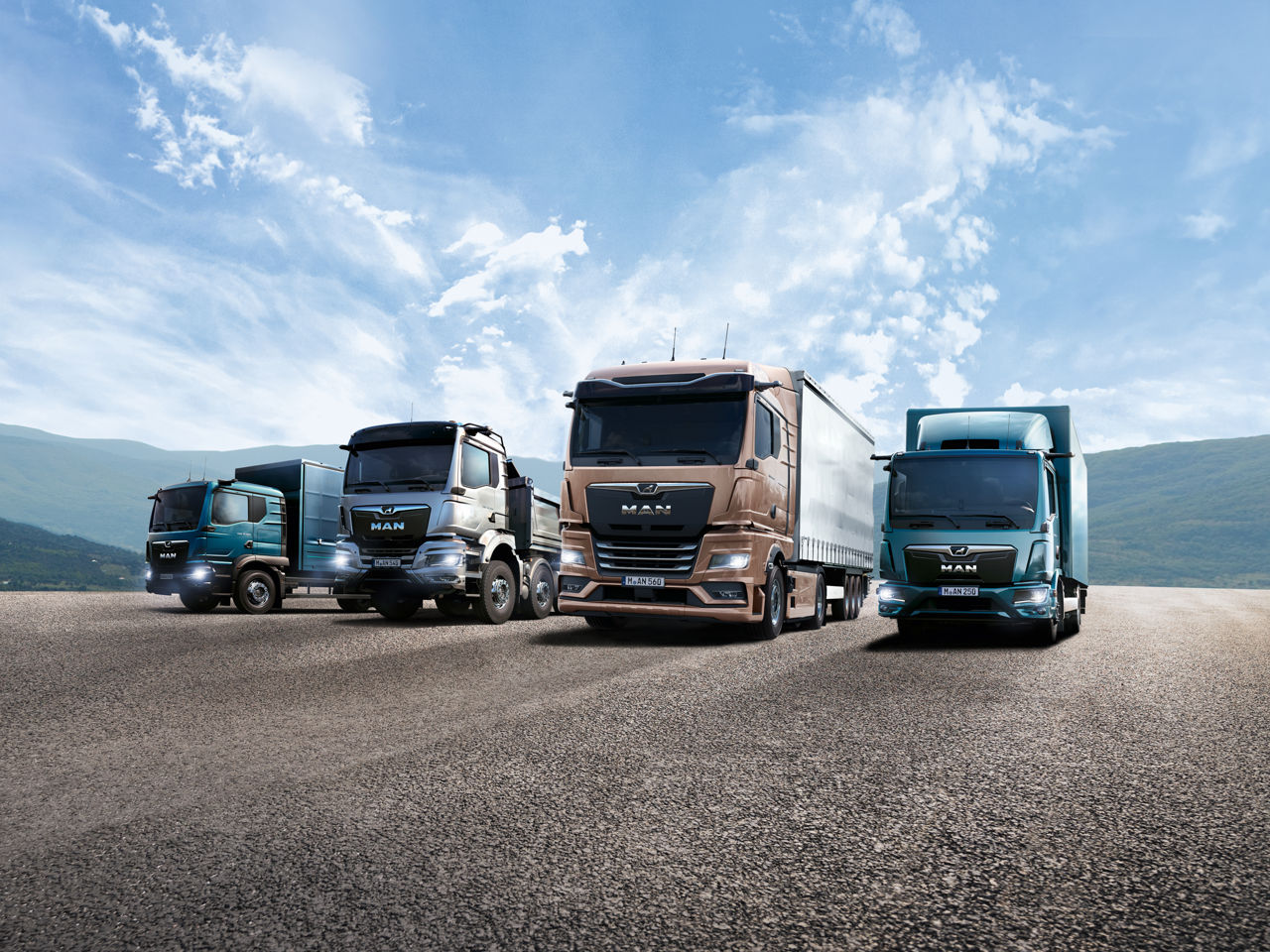 Översikt över alla lastbilsmodeller från MAN | MAN