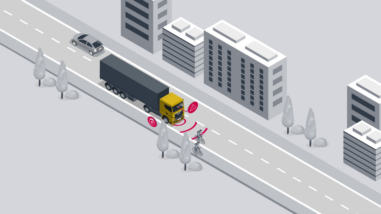 Sustav pomoći pri naglom kočenju MAN (EBA Plus) | MAN