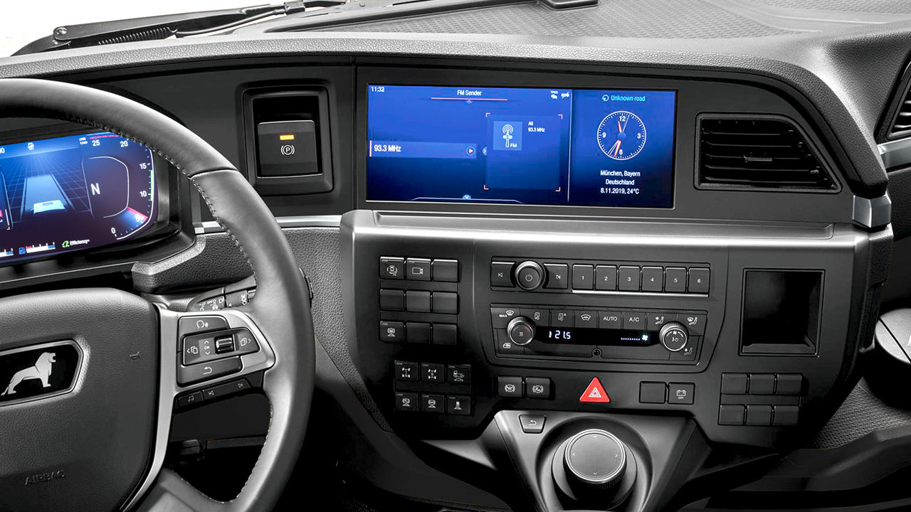 Excellent driver fit – the MAN TGS