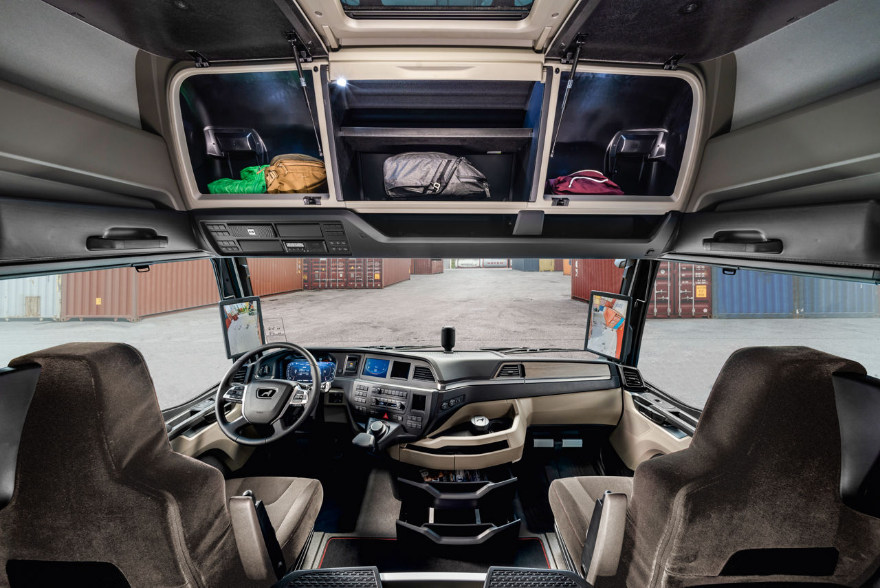 Excellent driver fit – the MAN TGX