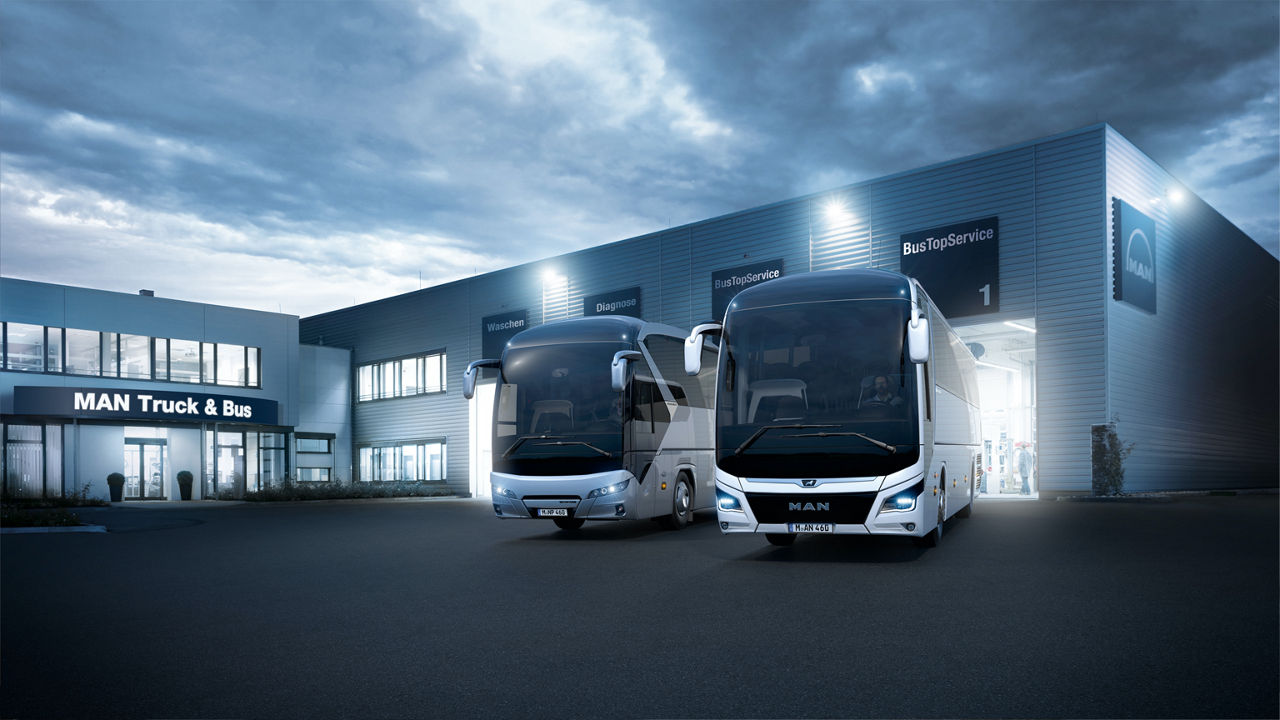 MAN Services and Digital Services for Buses | MAN