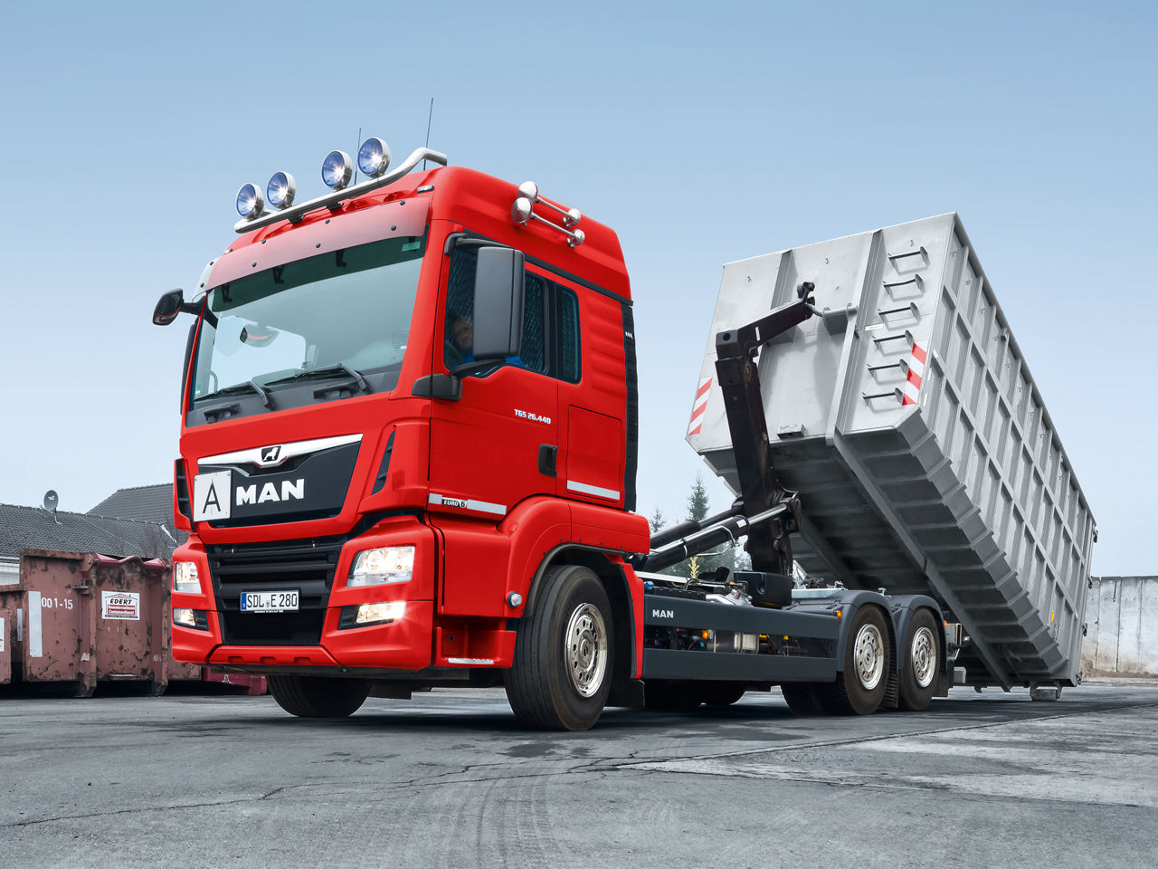 Gebrauchte Abrollkipper kaufen | MAN TopUsed