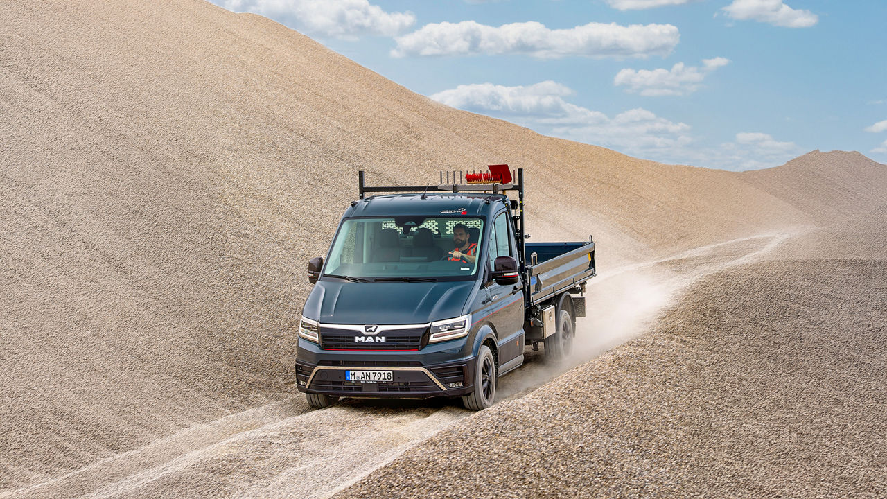 Traction intégrale MAN TGE 4x4 | MAN