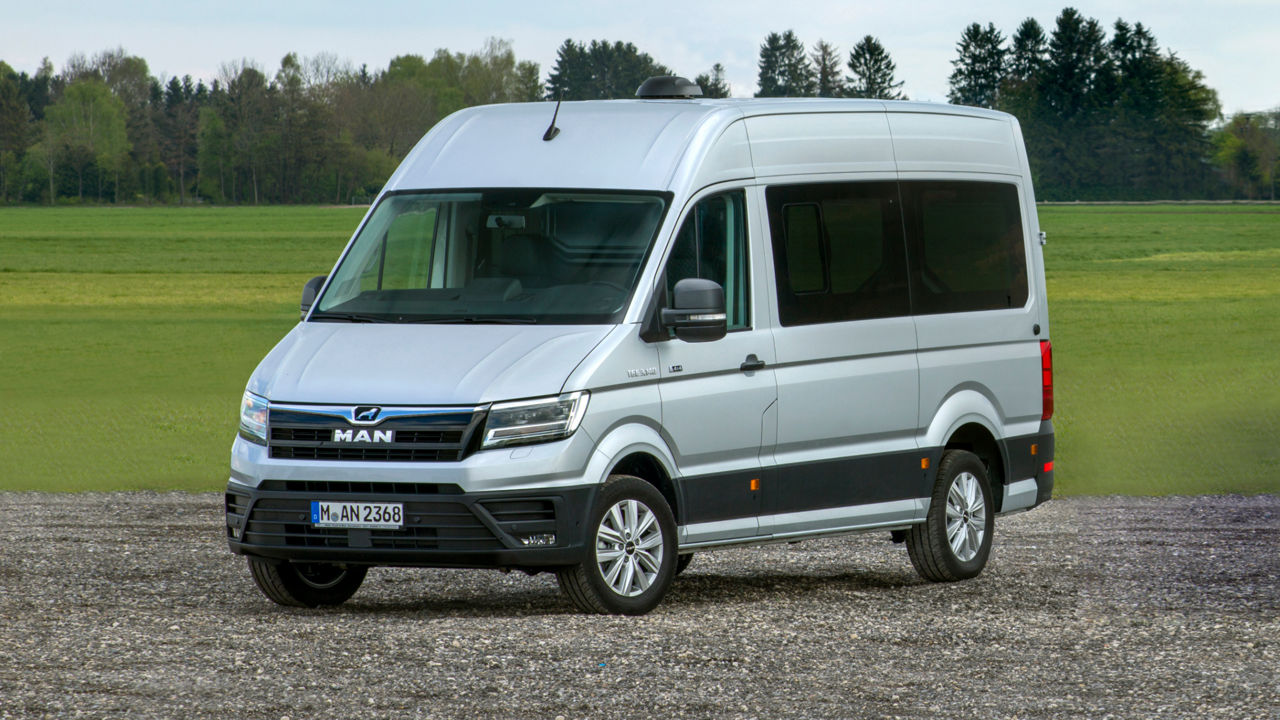 MAN TGE Chassis for Construction | Tipper and Platform Body