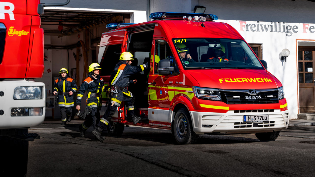 MAN TGE Emergency Services Vehicles | MAN