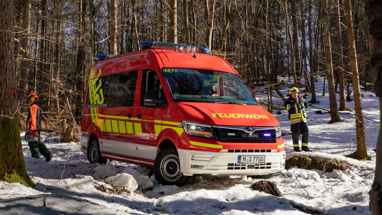 MAN TGE Emergency Services Vehicles | MAN