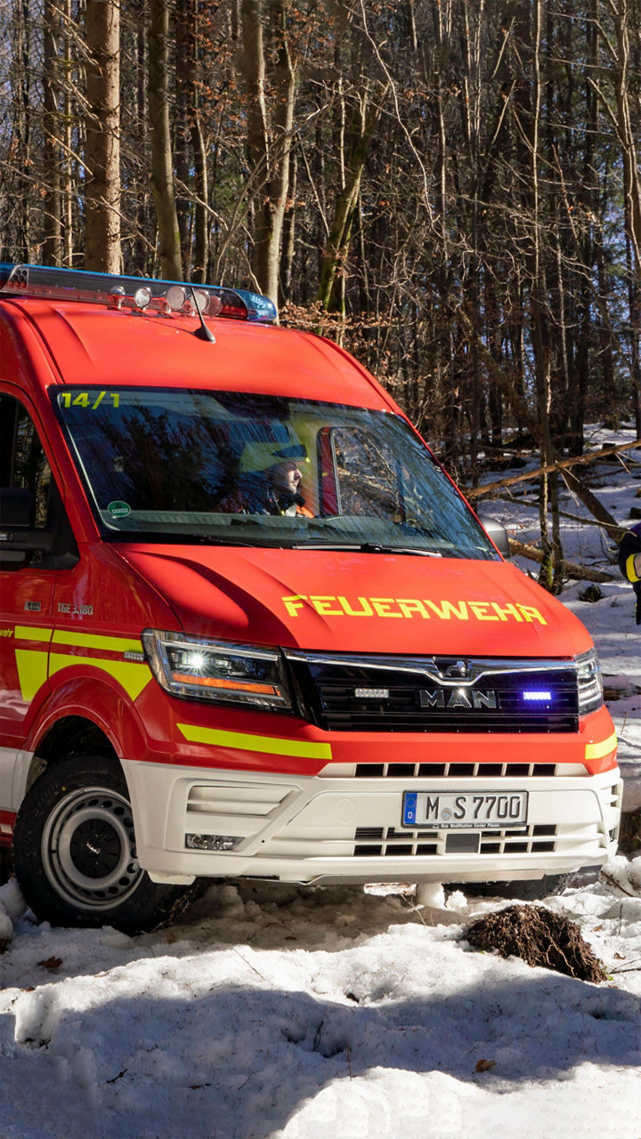 MAN TGE Emergency Services Vehicles | MAN