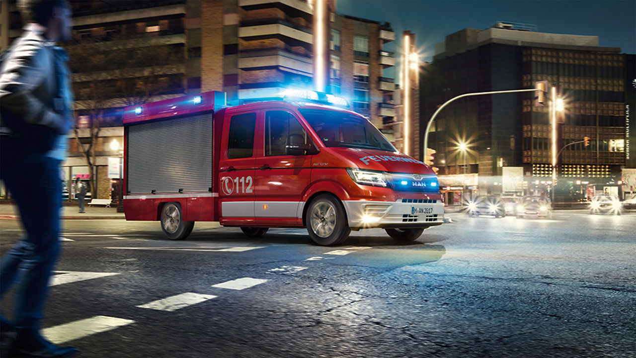 MAN TGE Emergency Services Vehicles | MAN
