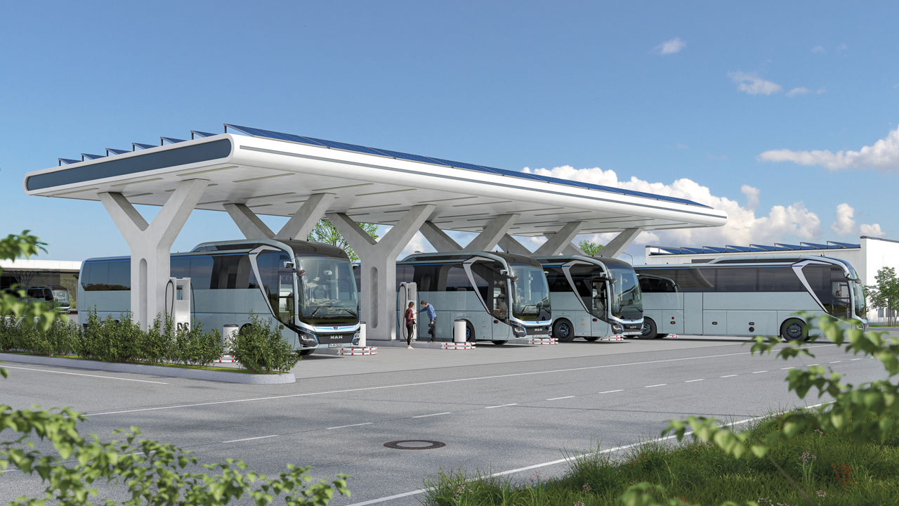 MAN Lion’s Coach E – Der vollelektrische Reisebus | MAN