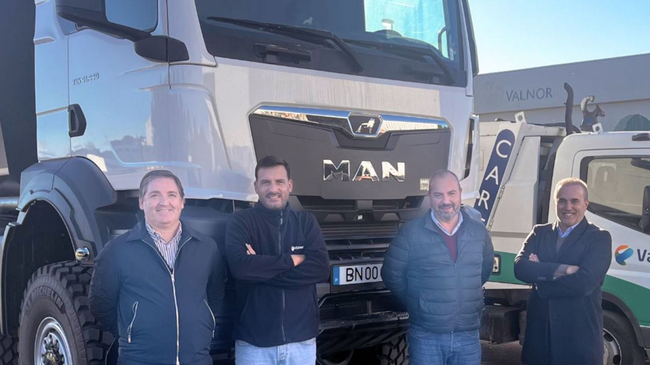 VALNOR reforça frota com viatura MAN especial