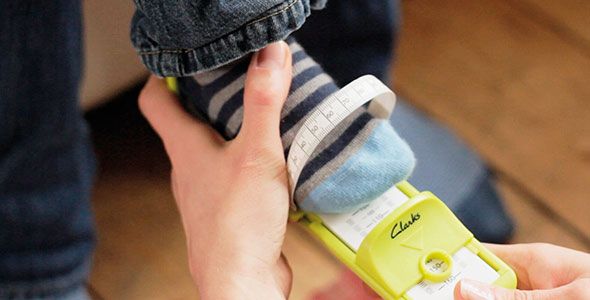 Clarks Shoe Fitting Service | Measure and Fit