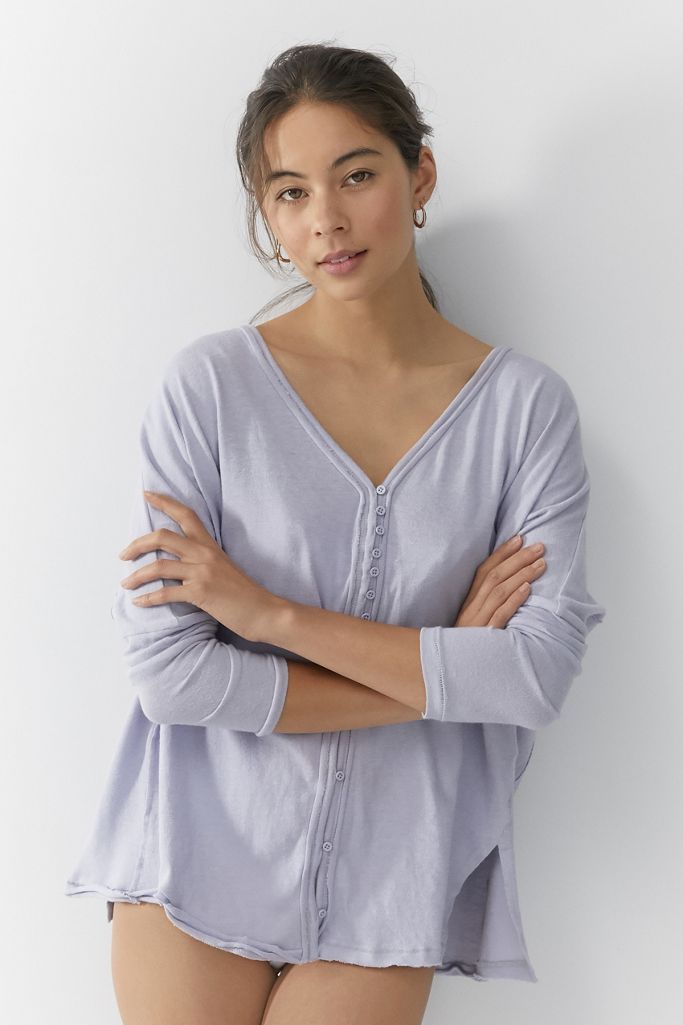 Out From Under Lovely Day Drop Shoulder Cardigan | Urban Outfitters UK