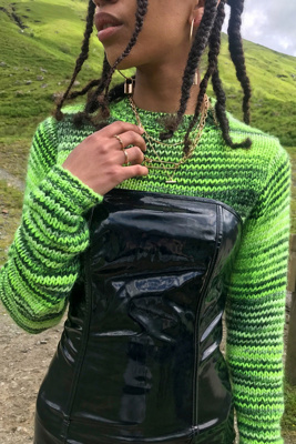 UO Rave Knit Jumper | Urban Outfitters UK